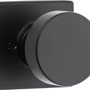 Cambie Passage Door Knobset - Matte Black