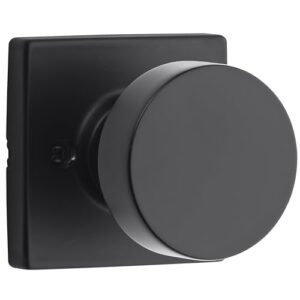 Cambie Passage Door Knobset - Matte Black