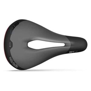 Selle Italia, ST 7 Vision Superflow, Saddle, 250 x 165mm, Unisex, 395g, Black/Hi-Viz (093L801MEC001)