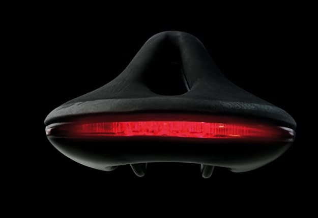 Selle Italia, ST 7 Vision Superflow, Saddle, 250 x 165mm, Unisex, 395g, Black/Hi-Viz (093L801MEC001)