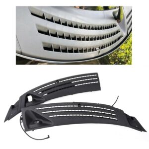 7blacksmiths windshield wiper cowl cover panel compatible with 2004-2008 ford f150 outer wiper cowl vent grille front left & right 2pcs 4l3z-15022a69-aa & 4l3z-15022a68-ba