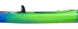 Perception Flash 9.5 | Sit Inside Kayak for Fishing and Fun | Two Rod Holders | Multi-Function Dash | 9' 6" | Earth (9331900190)