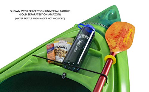 Perception Flash 9.5 | Sit Inside Kayak for Fishing and Fun | Two Rod Holders | Multi-Function Dash | 9' 6" | Earth (9331900190)