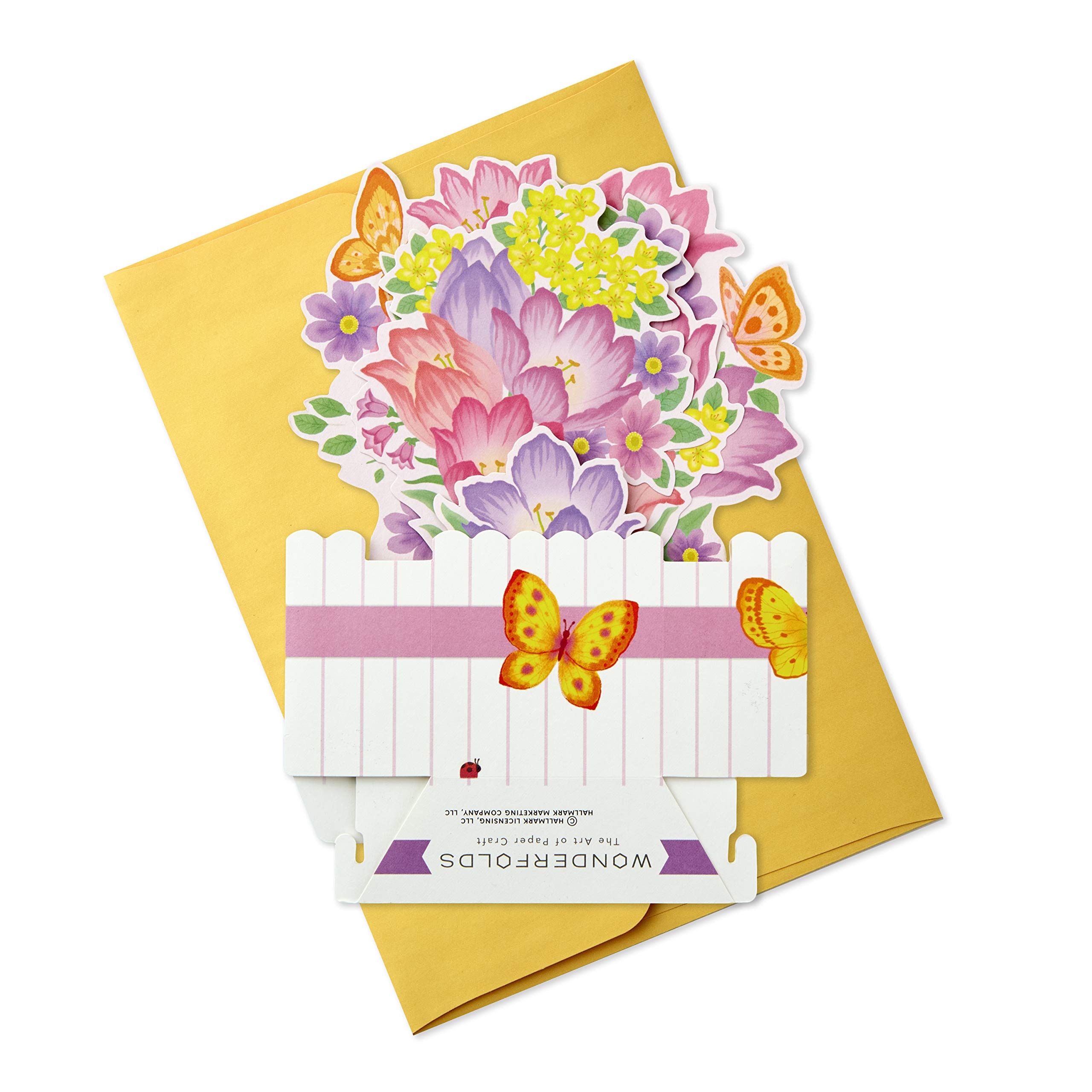 Hallmark Pop Up Easter Card (Displayable Bouquet of Flowers)