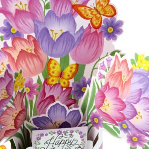 Hallmark Pop Up Easter Card (Displayable Bouquet of Flowers)