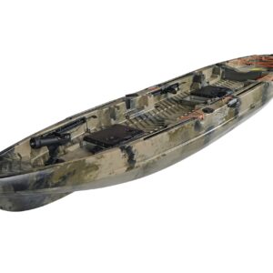 Brooklyn 13.0 Pro Tandem Kayak 12-Foot, 8 inch 2 or 3 Person Sit On Top Fishing Kayak (Green Camo)