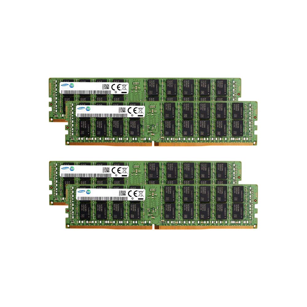 Samsung Memory Bundle with 128GB (4 x 32GB) DDR4 PC4-21300 2666MHz Memory Compatible with Dell PowerEdge R440, R640, R740, R740XD, T440, T640 Servers