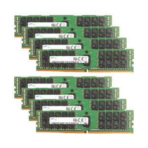 samsung memory bundle with 256gb (8 x 32gb) ddr4 pc4-19200 2400mhz memory compatible with dell poweredge r430, r630, r730, r730xd, t430, t630 servers