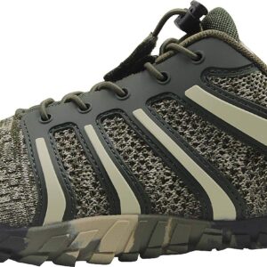 Oranginer Men's Barefoot Shoes Lightweight Athletic Trail Running Shoes Men Camouflage Size 10