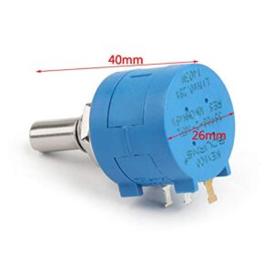 Gump's grocery 10K Ohm 3590S-2-103L Rotary Wirewound Precision Potentiometer Pot 10 Turns