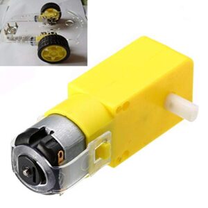 Gump's grocery 2PCS Gear Motor for Arduino Intelligent Car Gear Motor TT Motor Robot DC 3V-6V 1:48