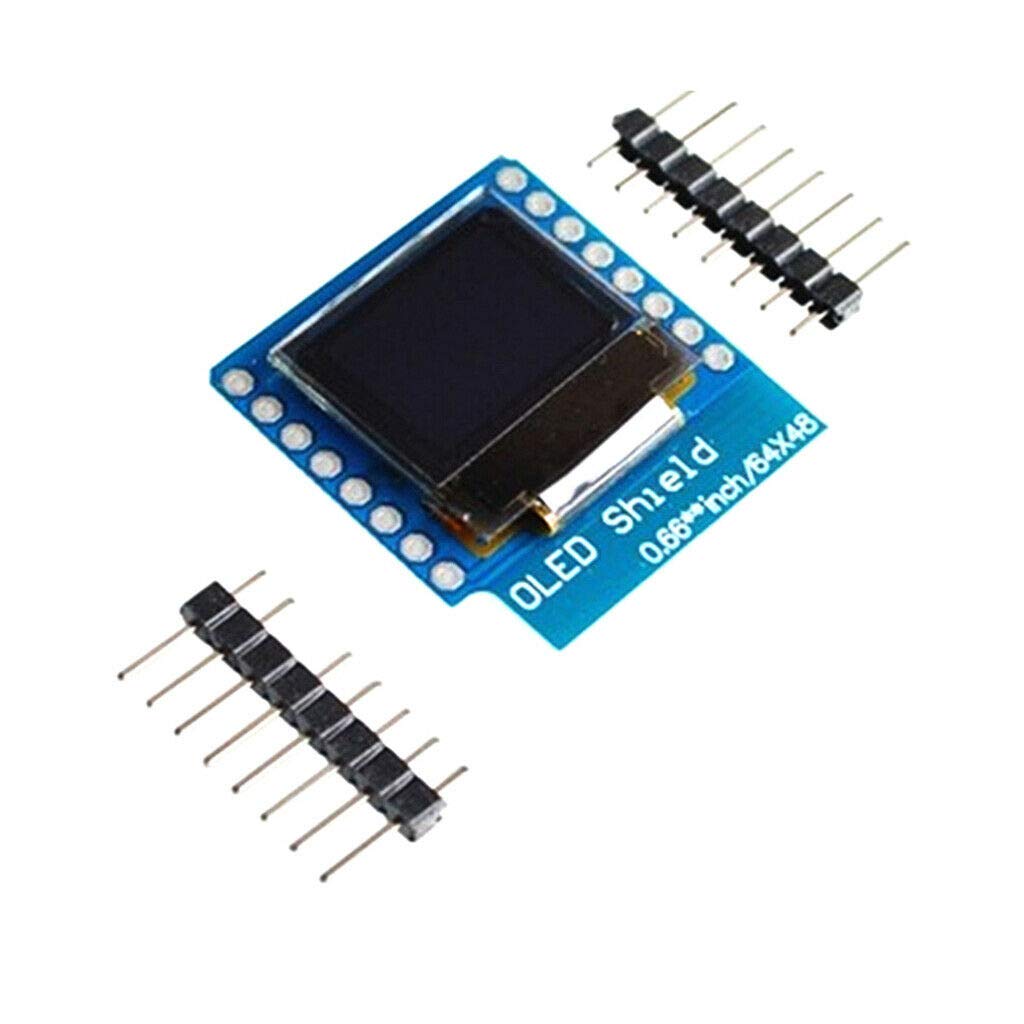 Gump's grocery OLED Shield for WeMos D1 Mini 0.66" inch 64X48 IIC I2C for Arduino Compatible