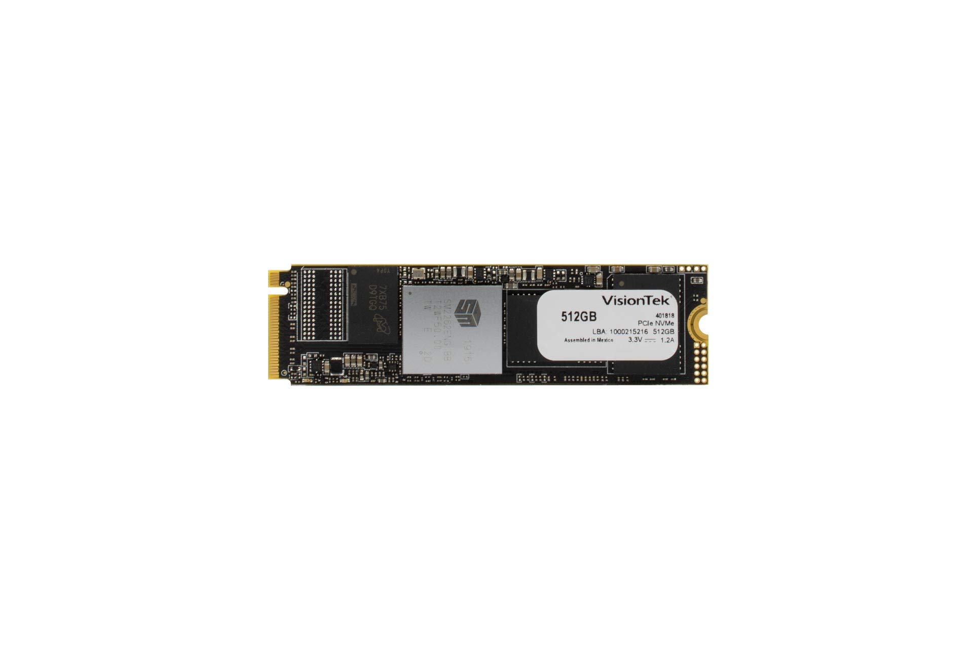 VisionTek PRO XPN M.2 NVMe SSD - 512GB - Desktops, Laptops, Mac Systems