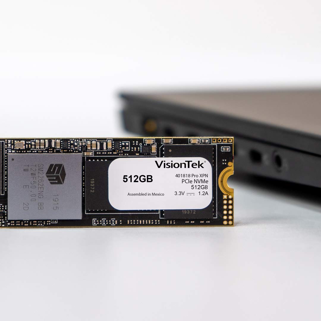 VisionTek PRO XPN M.2 NVMe SSD - 512GB - Desktops, Laptops, Mac Systems