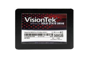 visiontek pro xts 7mm 2.5 inch sata iii ssd - 500gb - desktops, laptops, mac systems