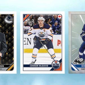 2019/20 Topps NHL Hockey Sticker Collection box (50 pks/bx, 250 stickers)