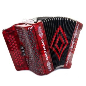 montanari 3412 3s accordion ead red accordion