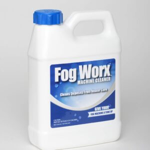 Fogworx Fog Machine Cleaner-1 Quart, Maintains Performance and Extends life of Water Based Machines