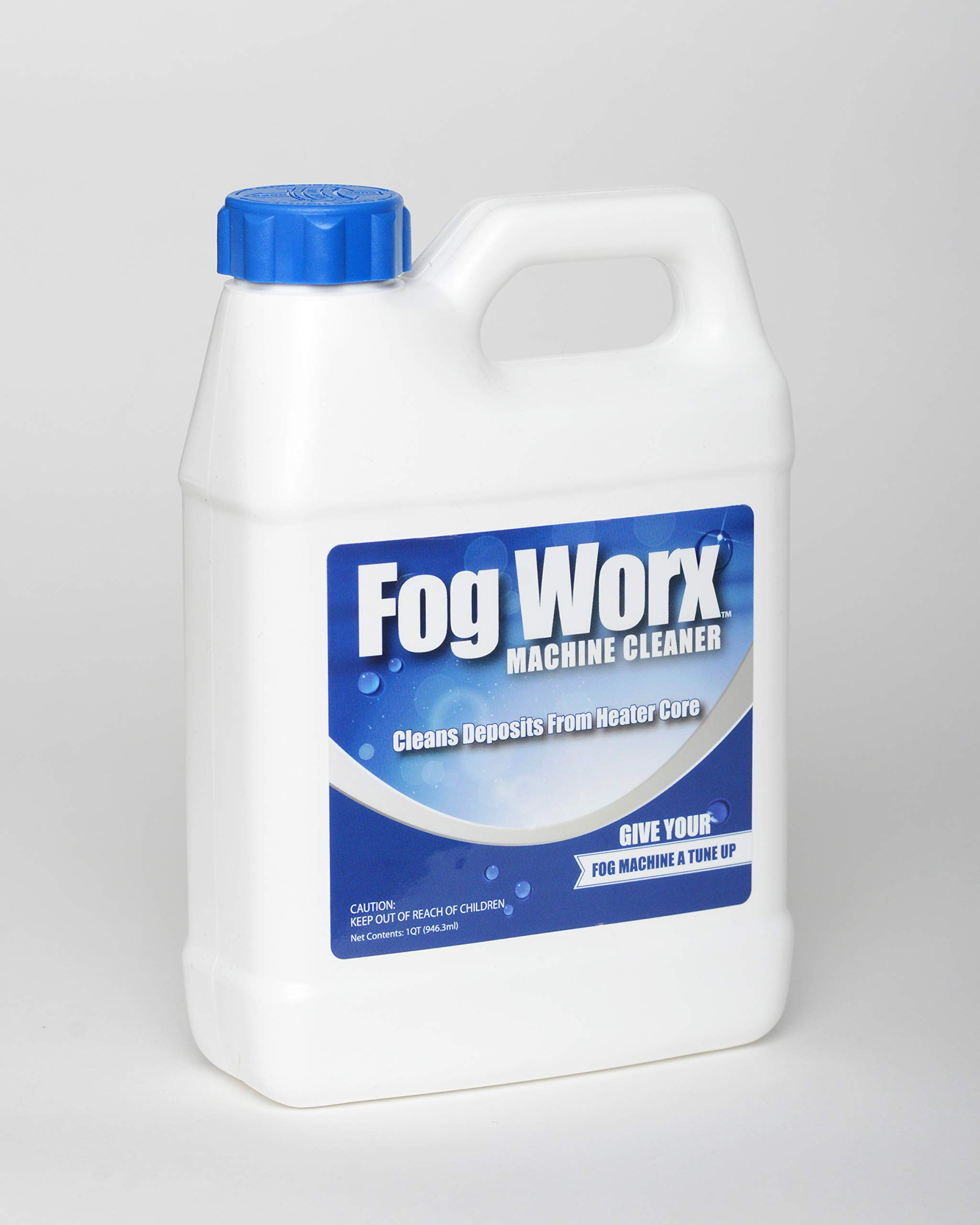 Fogworx Fog Machine Cleaner-1 Quart, Maintains Performance and Extends life of Water Based Machines