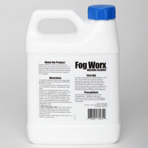 Fogworx Fog Machine Cleaner-1 Quart, Maintains Performance and Extends life of Water Based Machines