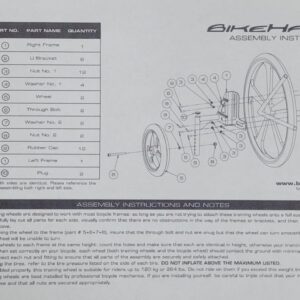 BikeHard Universal Ultra Training Wheels 20-29"