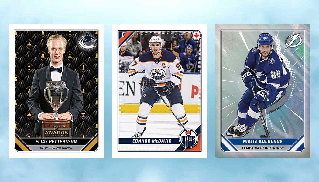 2019/20 Topps NHL Hockey Sticker Collection Master Kit (1 box & 1 album, 250 total stickers)