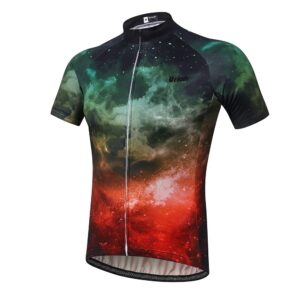 uriah men's cycling jersey short sleeve bright universe size m(cn)