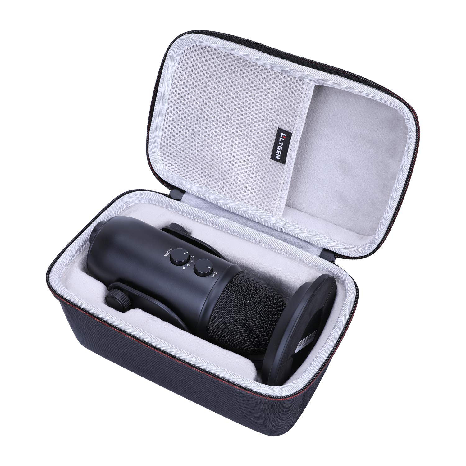 LTGEM Hard Case for Blue Yeti/Yeti Pro/Yeti X USB Microphone - Travel Protective Carrying Case Bag(Case Only)