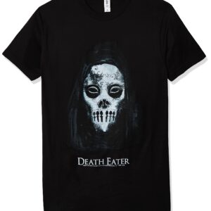 Harry Potter Men's Death Eater Short Sleeve Tee Shirt, Black, Large