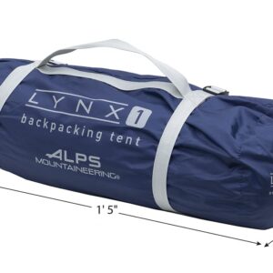 ALPS Mountaineering Lynx 1-Person Tent - Gray/Navy