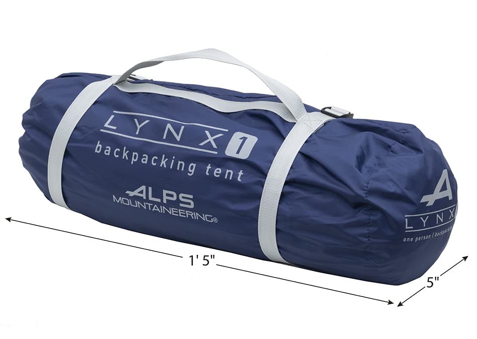 ALPS Mountaineering Lynx 1-Person Tent - Gray/Navy