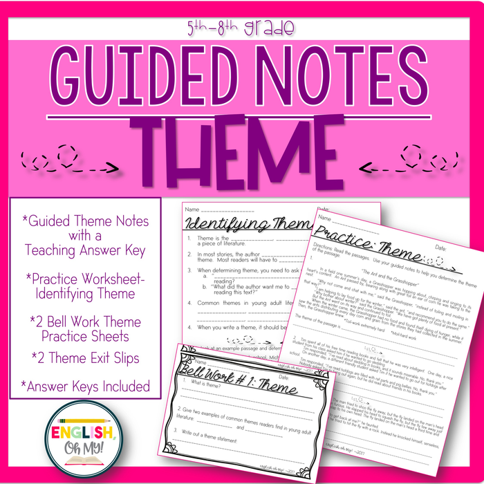 Guided Notes-Theme