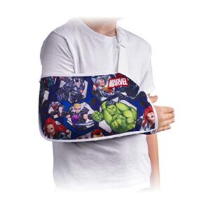 donjoy advantage youth arm sling featuring marvel - avengers x-small