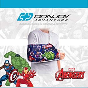 DonJoy Advantage Youth Arm Sling Featuring Marvel - Avengers X-Small