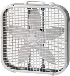 lasko, white air circulating box fan 20 inch