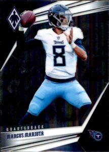 2019 panini phoenix #36 marcus mariota tennessee titans football card