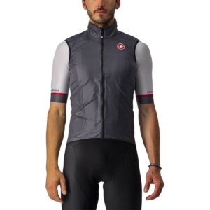 Castelli Aria Vest - Men's Dark Gray, L