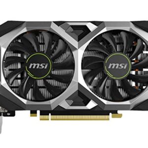 GIGABYTE MSI GeForce GTX 1650 Super Ventus XS OC Gaming GeForce GTX 1650 Super 128-Bit HDMI/DP/DVI 4GB GDRR6 HDCP Support DirectX 12 Dual Fan VR Ready OC Graphics Card (GTX 1650 Super Ventus XS OC)