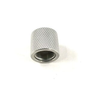 DB TAC 1/2 x 28 Thread Protector Aluminum 6061 T6 Silver Color 1/2-28 Thread