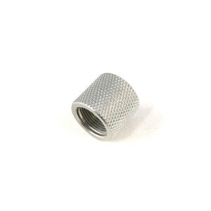 DB TAC 1/2 x 28 Thread Protector Aluminum 6061 T6 Silver Color 1/2-28 Thread