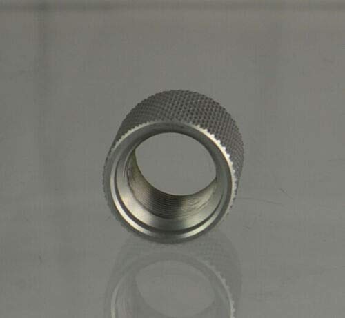 DB TAC 1/2 x 28 Thread Protector Aluminum 6061 T6 Silver Color 1/2-28 Thread