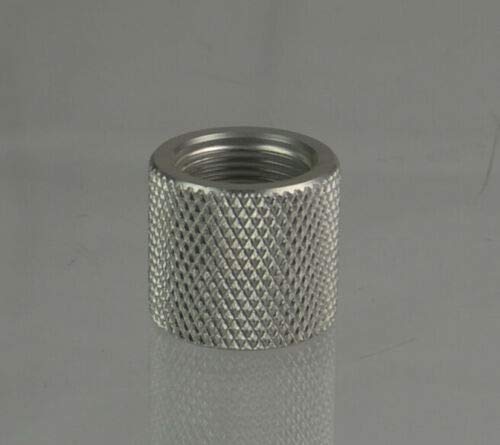 DB TAC 1/2 x 28 Thread Protector Aluminum 6061 T6 Silver Color 1/2-28 Thread