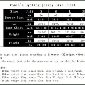 Cycling Jerseys Women,Mountain Bicycle Clothes Summer Cycling Tops Short Sleeve Riding Bike Shirts MTB Jersey Quick Dry