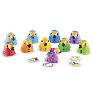 learning resources toucans to 10 sorting set, counting & sorting, early math skills toy, ages 5+