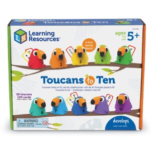 Learning Resources Toucans to 10 Sorting Set, Counting & Sorting, Early Math Skills Toy, Ages 5+