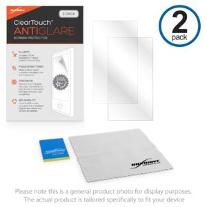 BoxWave Screen Protector Compatible with Light Phone II - ClearTouch Anti-Glare (2-Pack), Anti-Fingerprint Matte Film Skin for Light Phone II