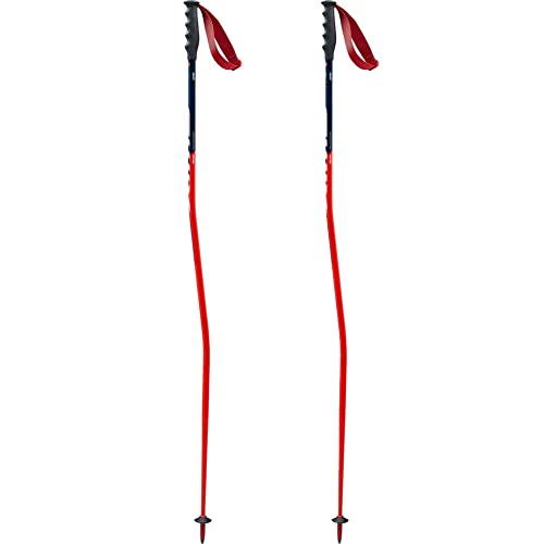 Swix Winter Sports Recreation Competition Alpine Skiing Racing Freeriding WC Pro Super-G Aluminum Poles, 125cm