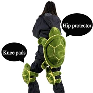 RSHJD Ski Protector, Protection Hip Used for Snowboard Ice Skating Skateboarding, Protecting The Hips and Knees, Turtle Shape, Impact Resistance