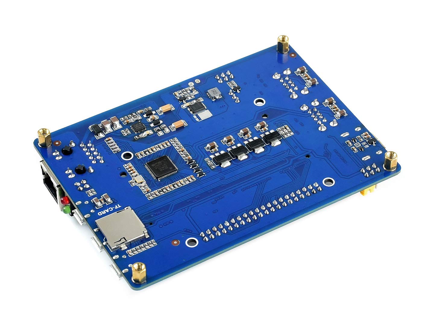 Waveshare Compute Module IO Board with PoE Feature Composite Breakout Board for Developing with Raspberry Pi CM3 / CM3L / CM3+ / CM3+L