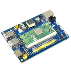 Waveshare Compute Module IO Board with PoE Feature Composite Breakout Board for Developing with Raspberry Pi CM3 / CM3L / CM3+ / CM3+L